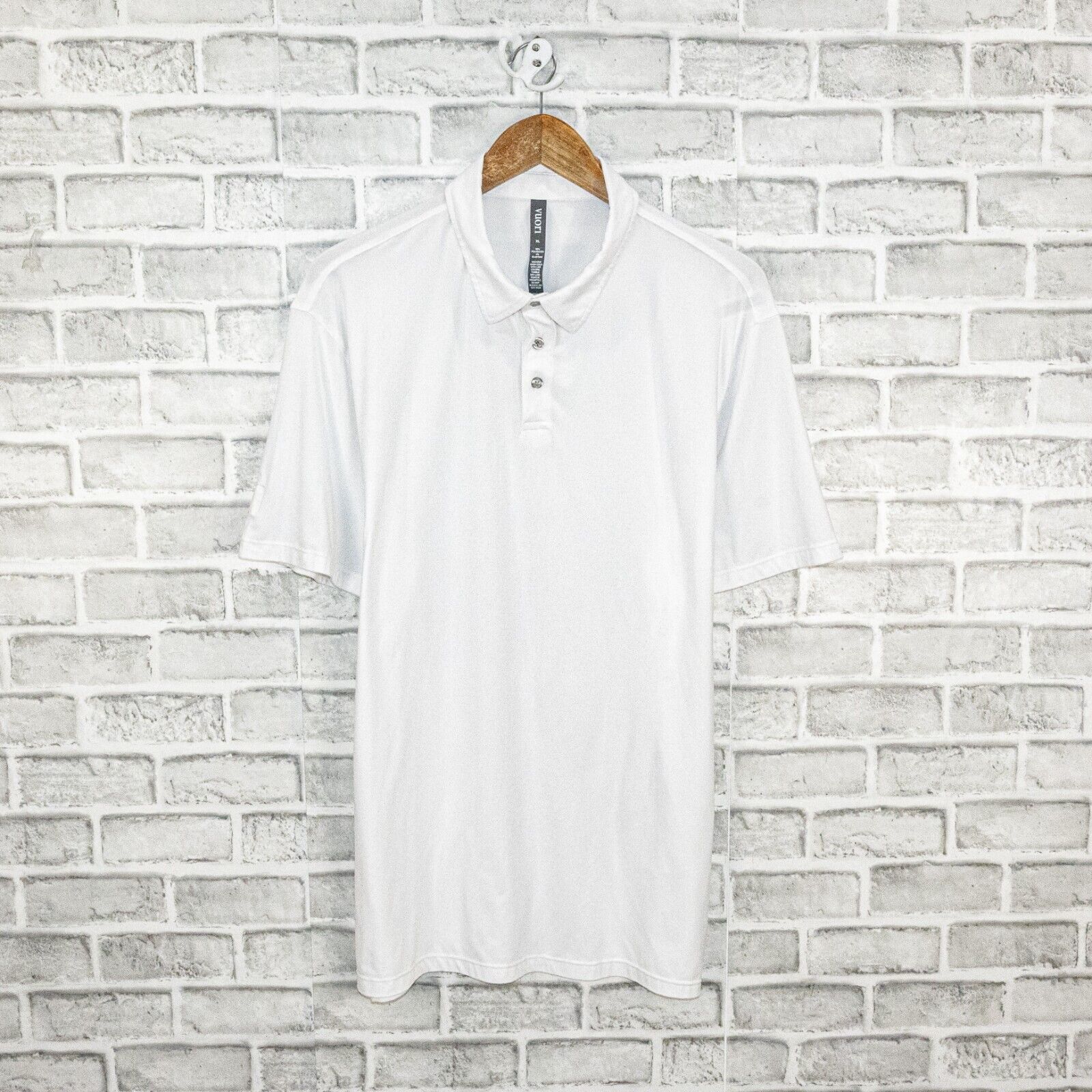 Vuori Vuori Men's Strato Tech Performance Polo shirt in White | Grailed