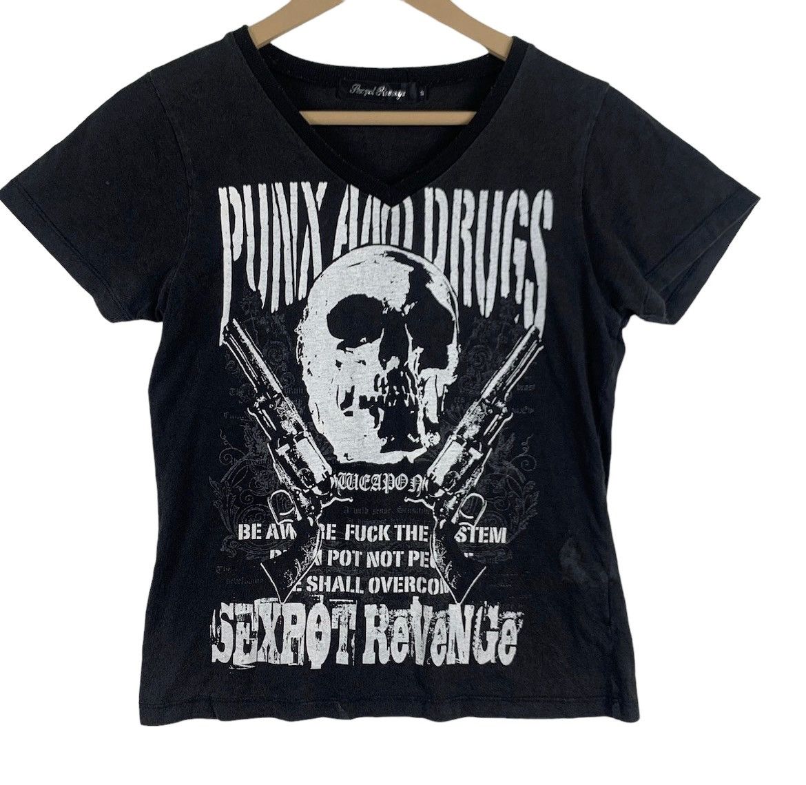 Band Tees × Japanese Brand Sex Pot Revenge Punk And Drugs inspired ...