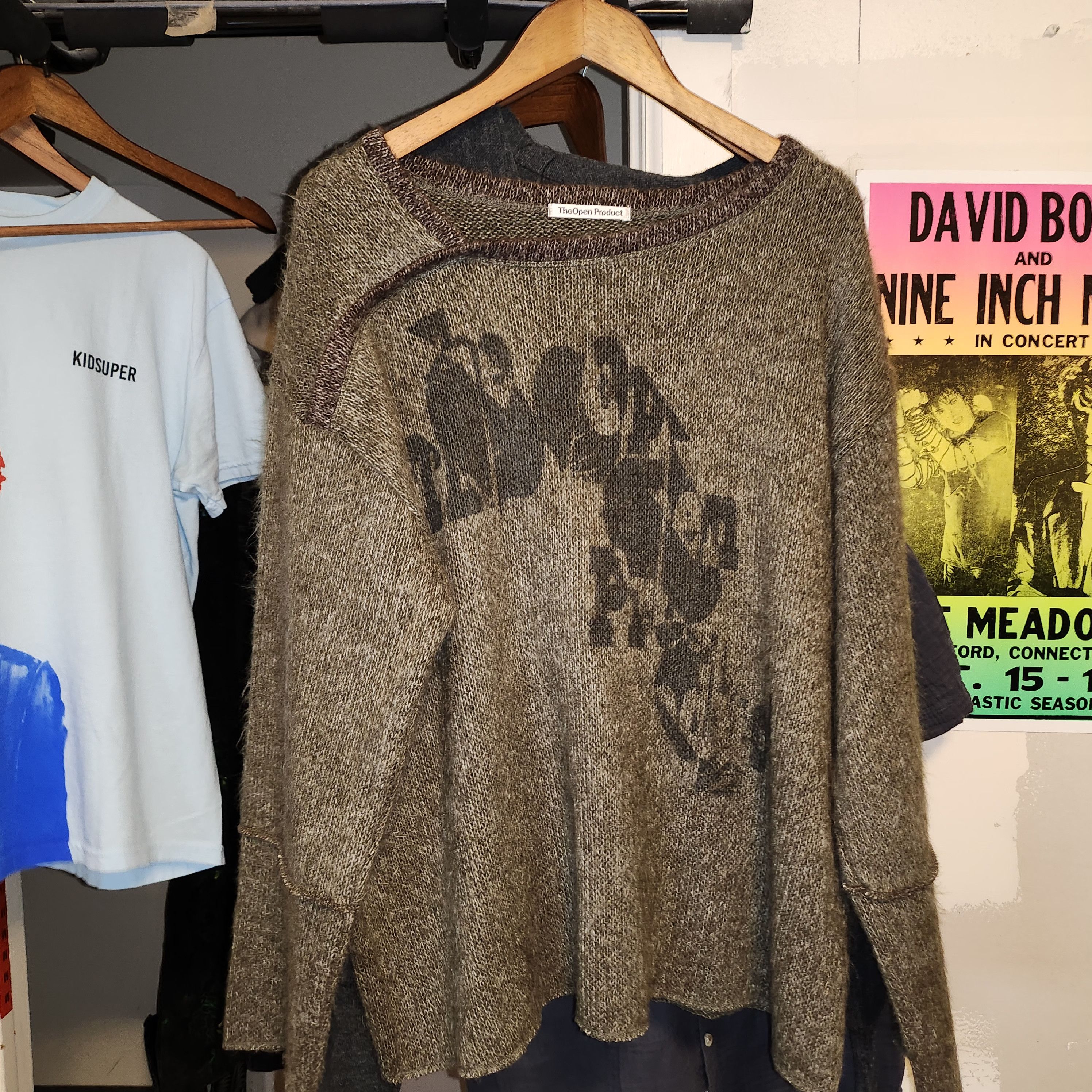 Avant Garde Oversized acrylic Sweater | Grailed