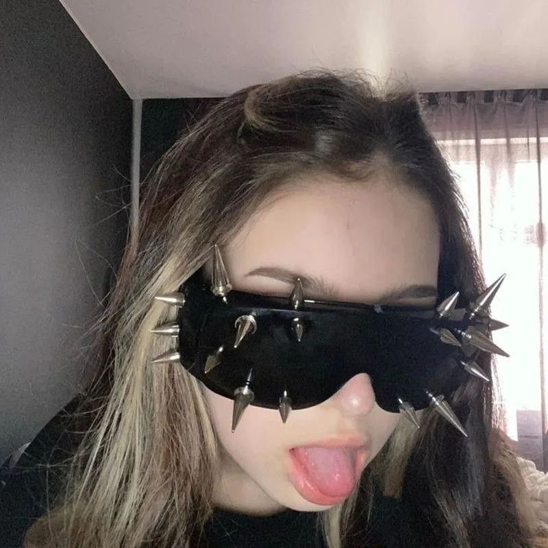 Vintage Black Pynk Gothic Opium Glasses For Woman | Grailed