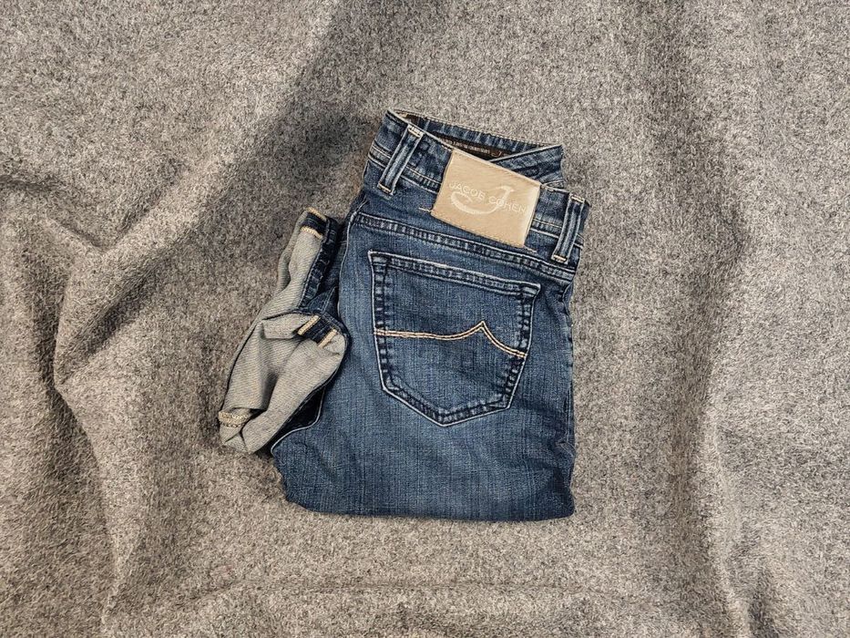 Jacob Cohen Jacob Cohen Design 688 comfort Faded blue Denim Jeans | Grailed