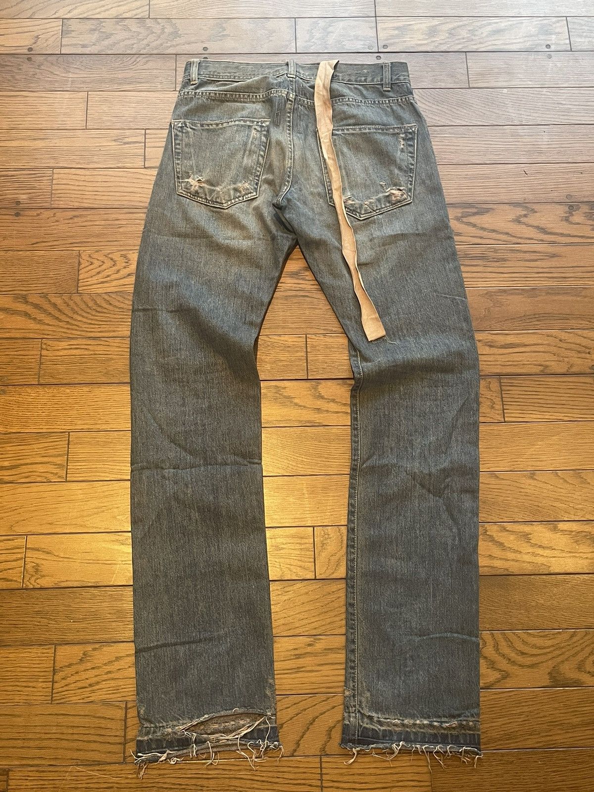 Pre-owned Rick Owens X Rick Owens Drkshdw Ss09 Strutter Olmar & Mirta Denim | ModeSens