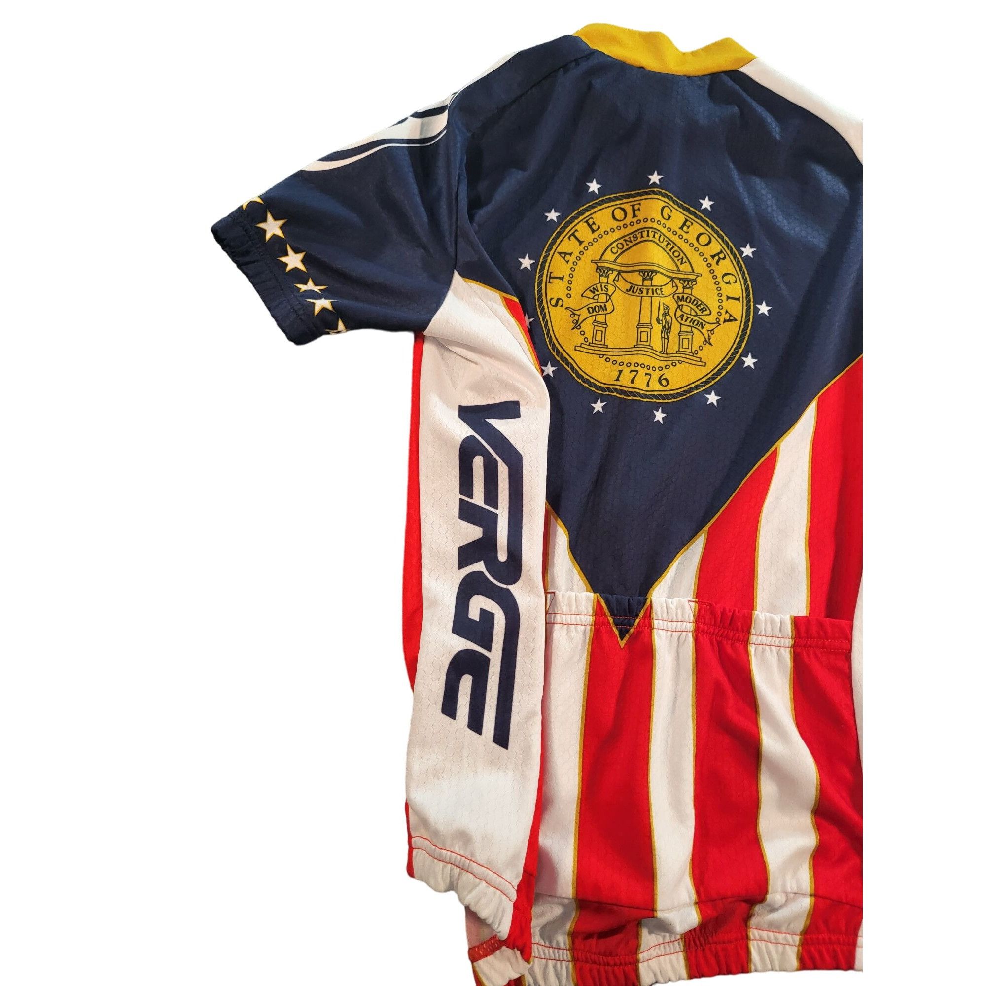 Cycle Verge Cycling Shirt Men Sz S State Of Georgia American Flag | Grailed