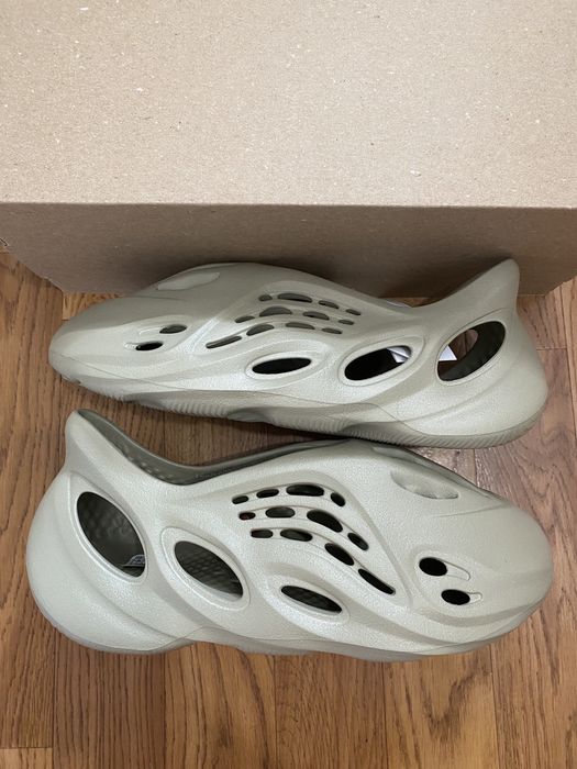 Adidas Yeezy foam runner “stone salt” | Grailed