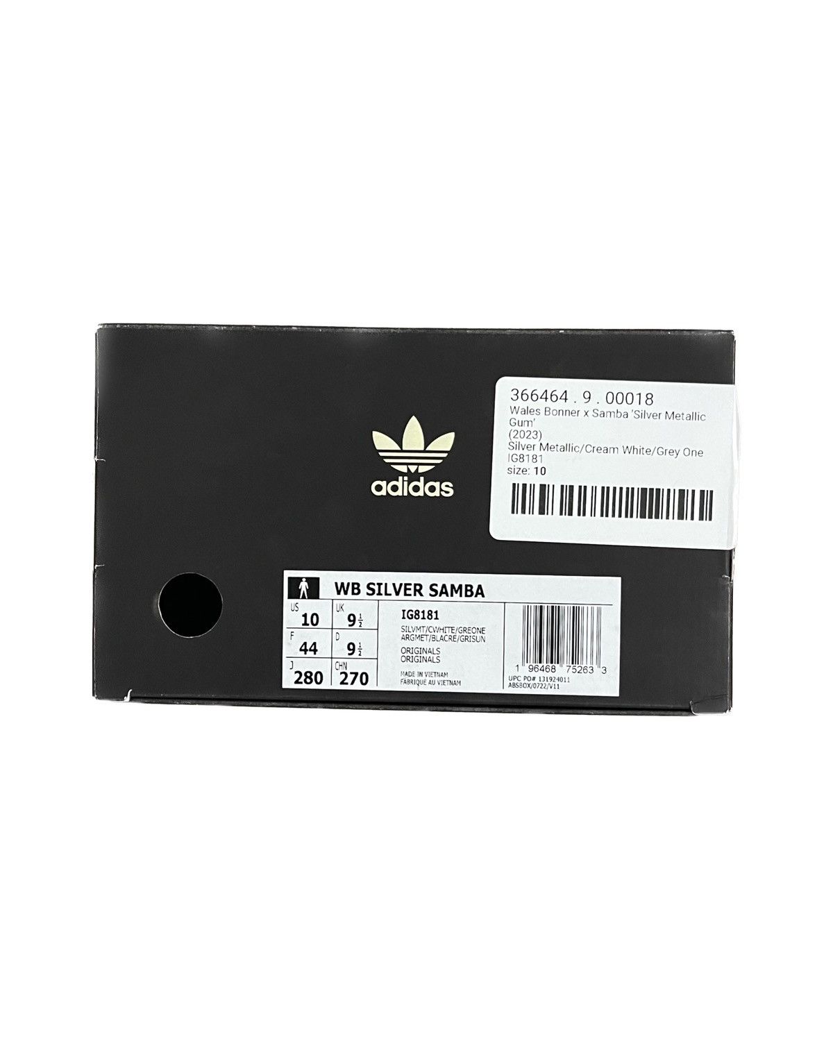 Adidas WB Silver Samba | Grailed