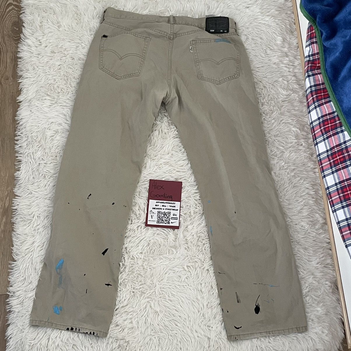 Custom × Levi's Custom Levis 559 Paint Splatter Size 36x32 | Grailed