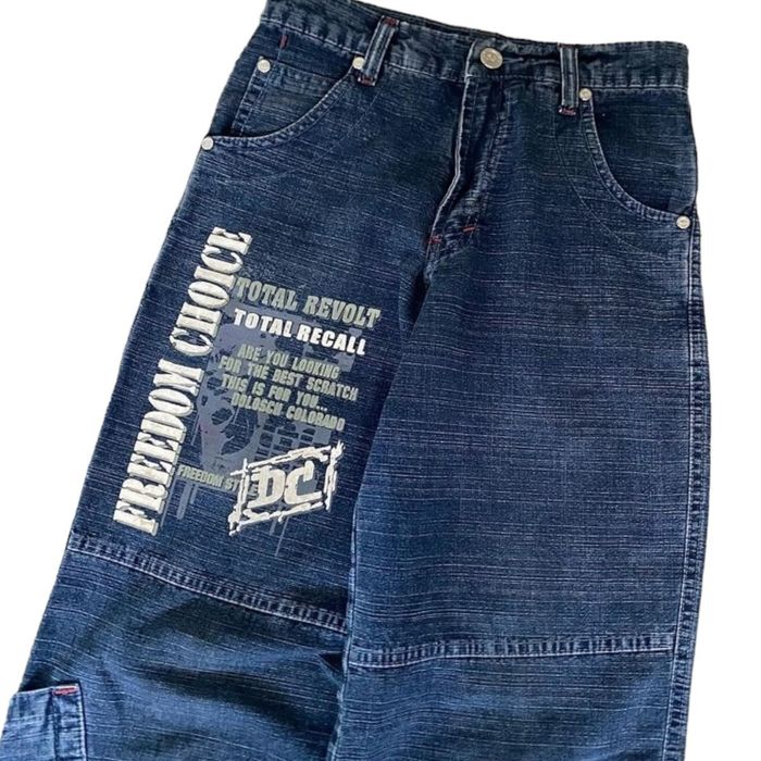 Dc Vintage DC Y2k Baggy Denim Multi Pocket | Grailed