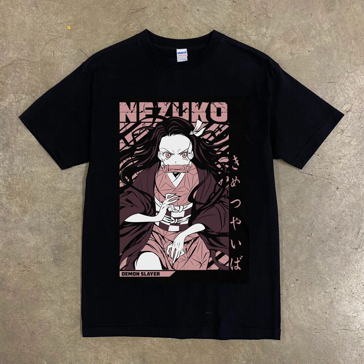 Fruit Of The Loom Demon Slayer Nezuko Kamado Kimetsu No Yaiba T Shirt ...