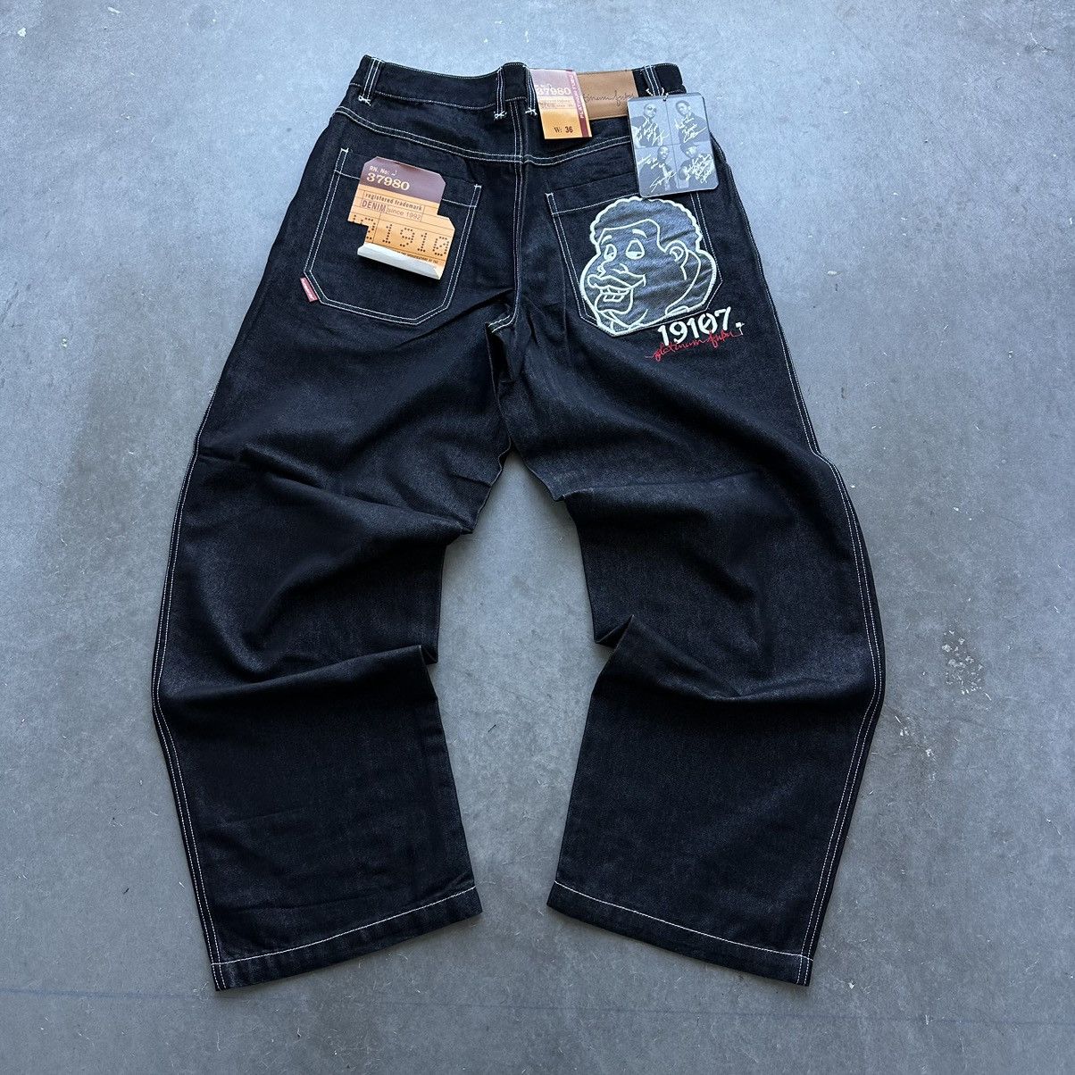 Fubu × Jnco × Vintage Crazy Vintage Y2K FUBU Baggy Jeans Wide Leg Fat ...