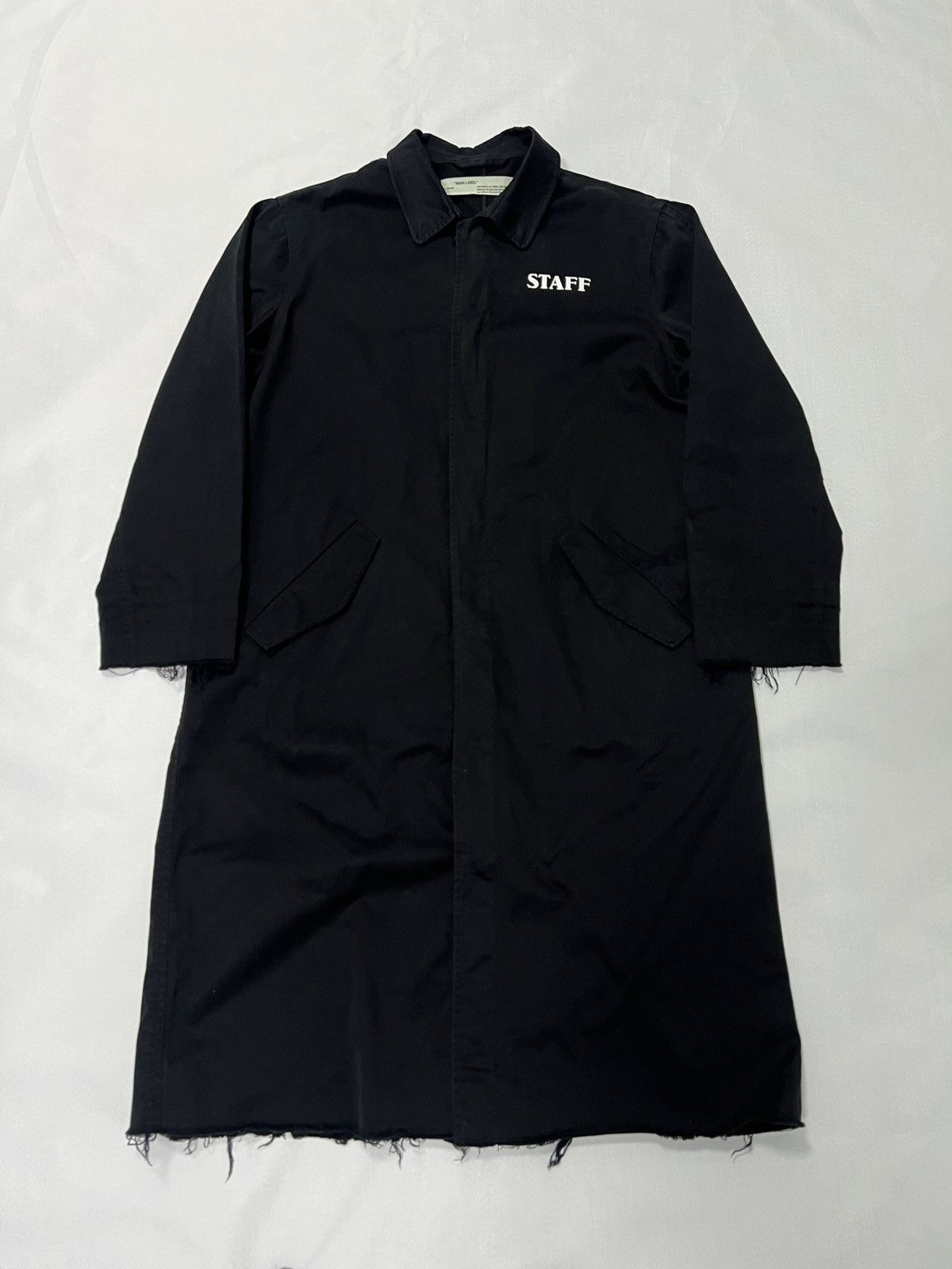 Off-White OFF-WHITE STAFF UNIFORM JACKET | Grailed