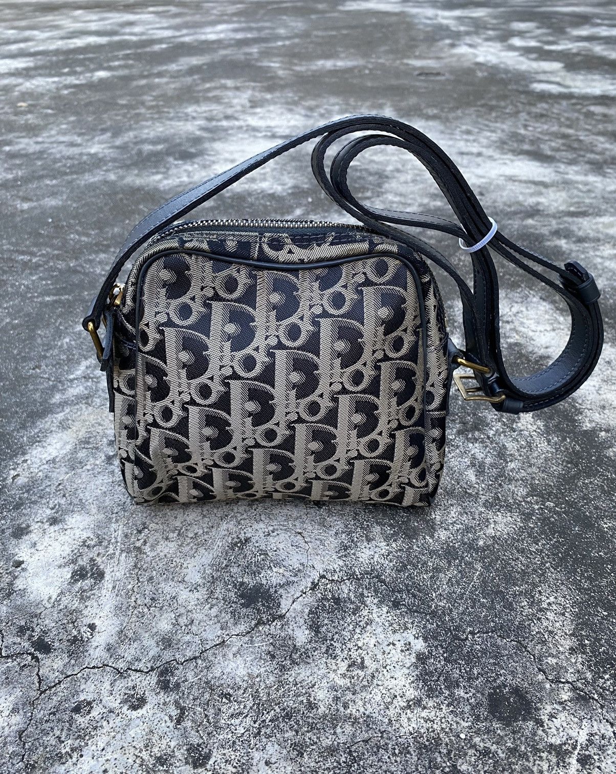 Dior Vintage Dior Oblique Mini Purse/Sling Bag | Grailed