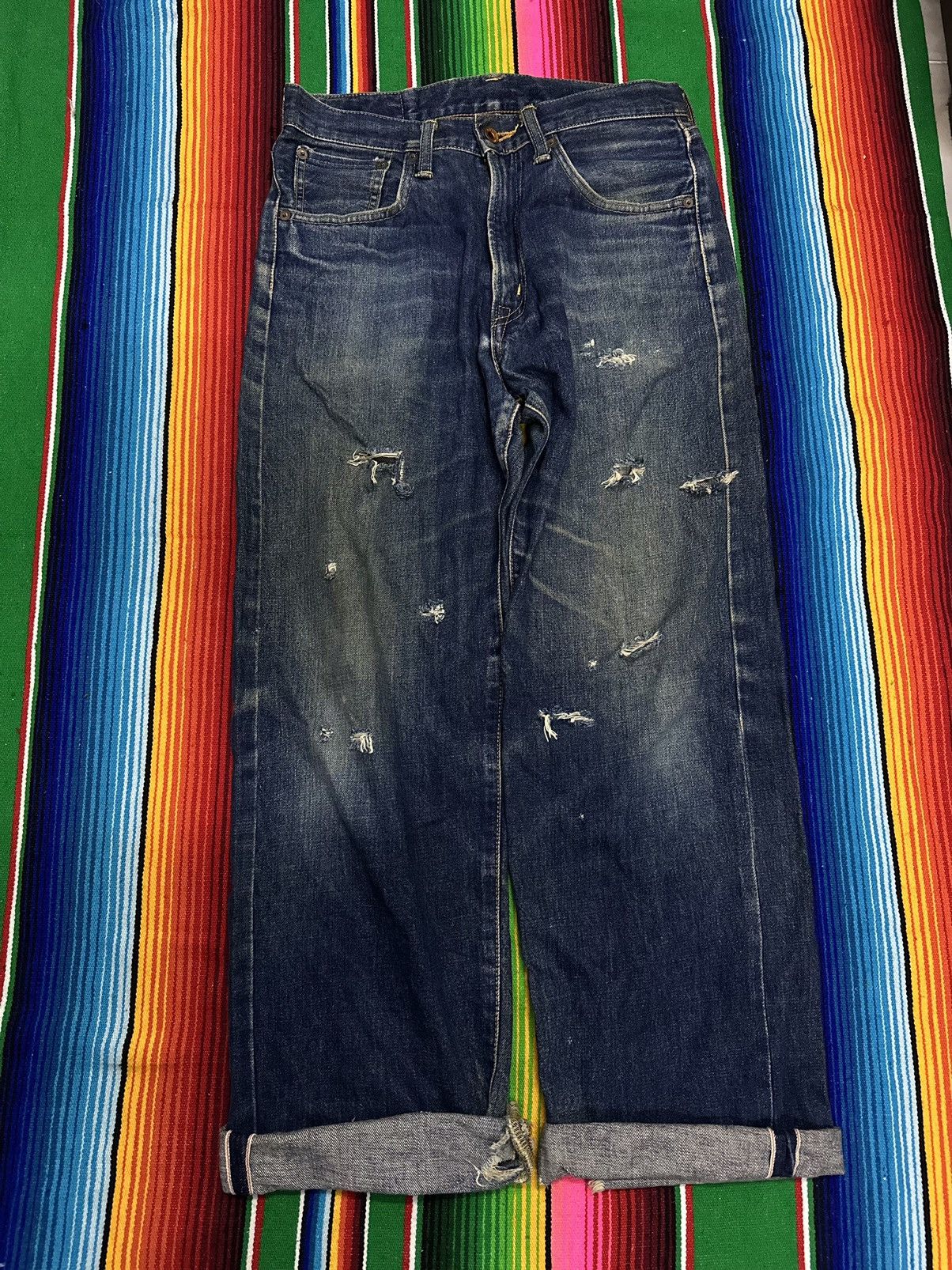 Edwin 💥Edwin Selvedge💥 Distress Design Edwin Selvedge 💥. | Grailed