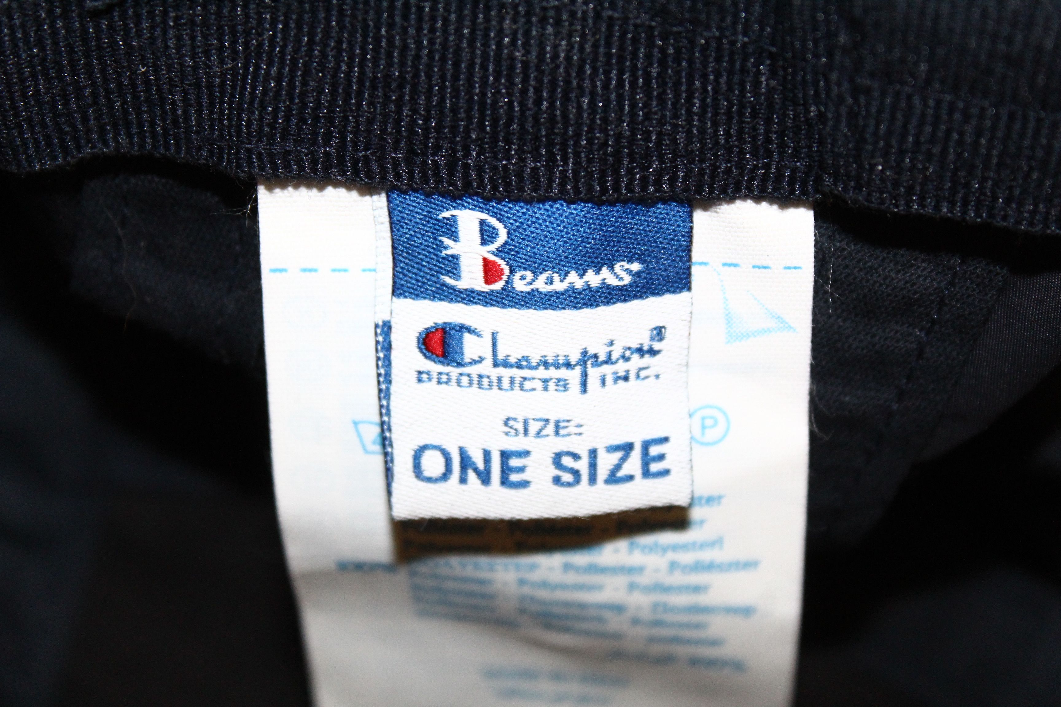Beams Plus Champion x Beams Packable Cap Blue. Made in Italy. | Grailed