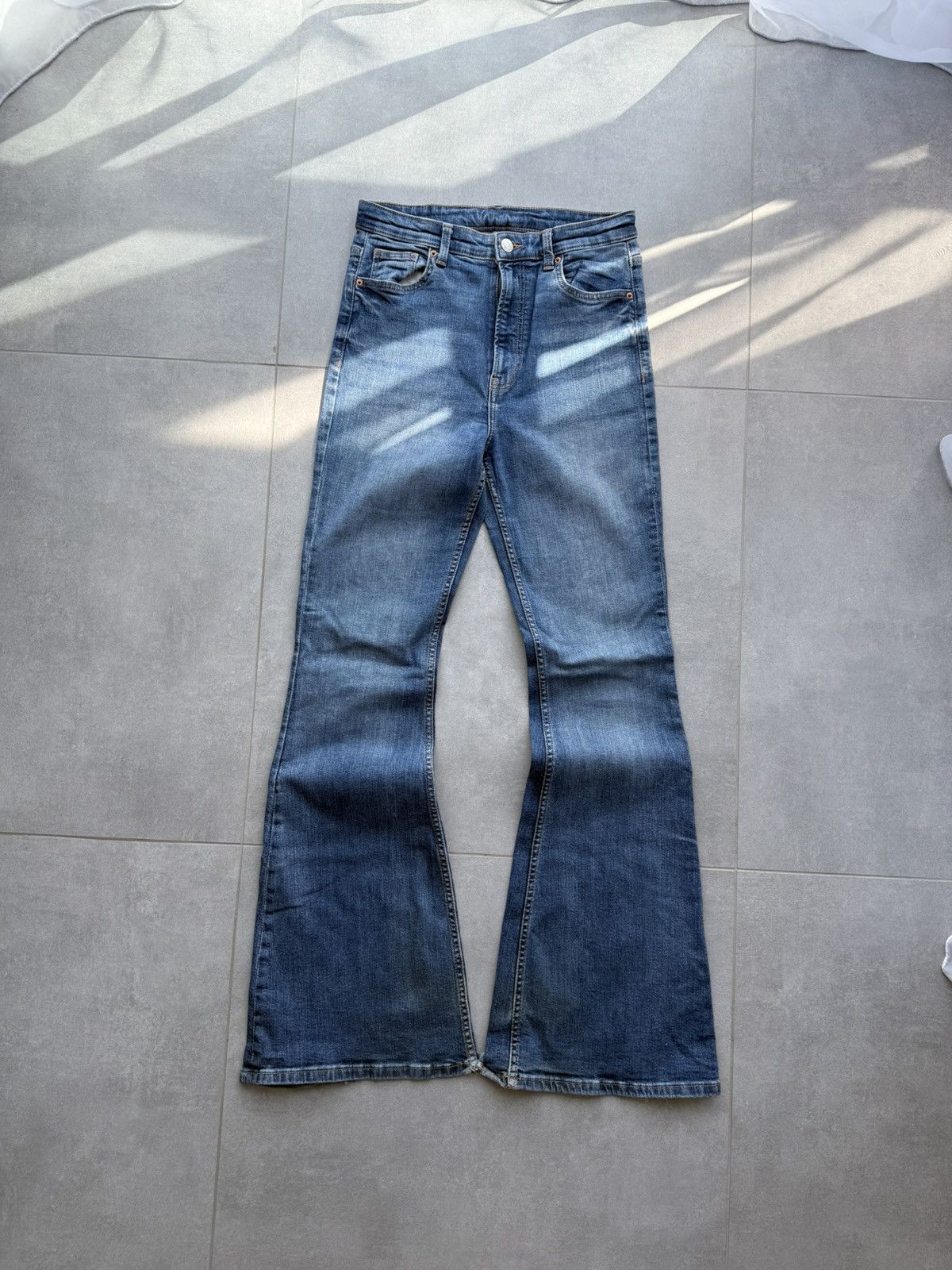 If Six Was Nine MEGA FLARED opium hype y2k jeans avantgarde japanese ...