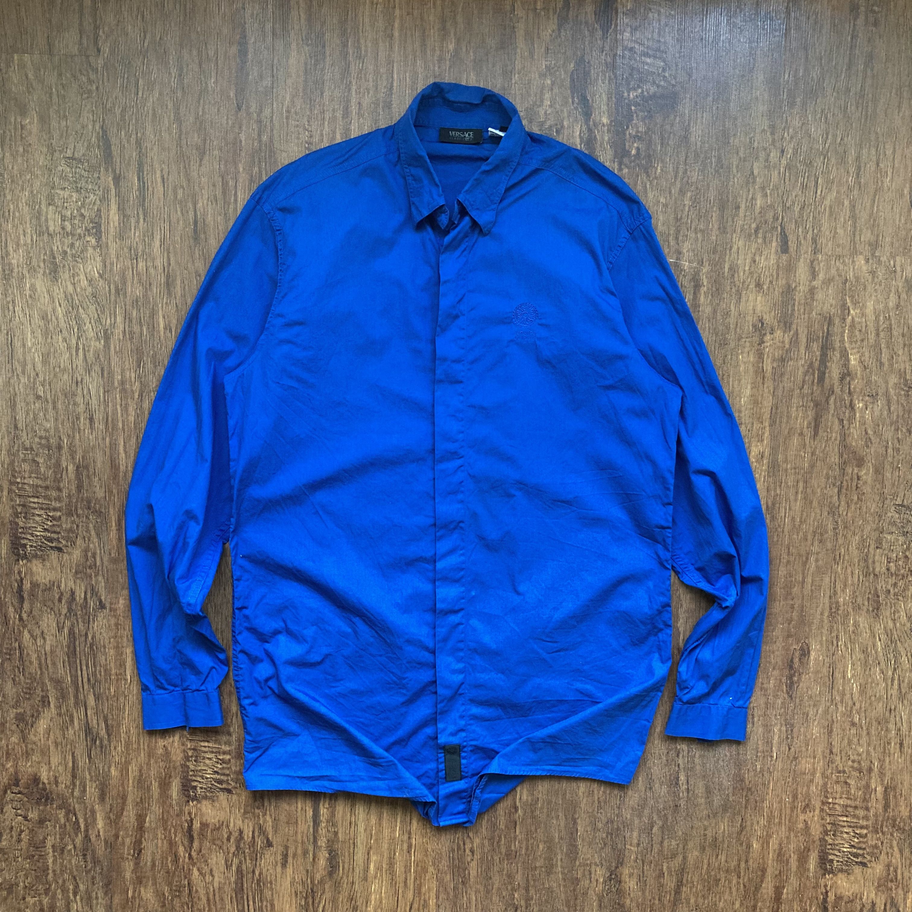 Luxury × Versace × Vintage Versace Classic Vintage Button Up Luxury Old ...