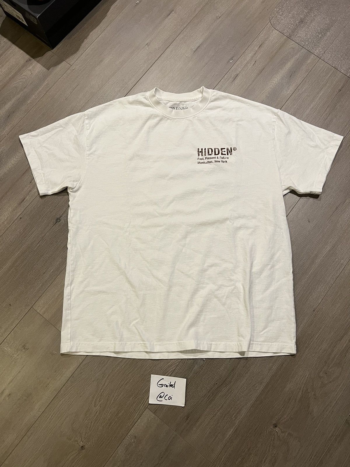 HIDDEN Hidden NY brown bandana logo t shirt | Grailed