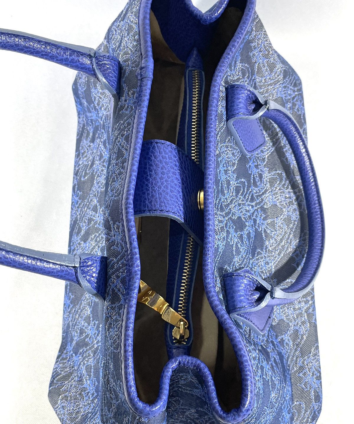 Vintage Satin Monogram Handbag | Grailed