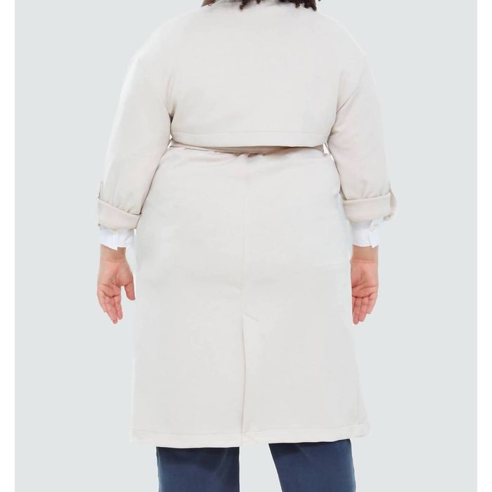 Designer DEX Trench Coat In Ecru 1x | Grailed
