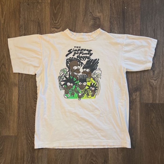 Vintage Vintage 90s Simpsons Reggae Tee | Grailed