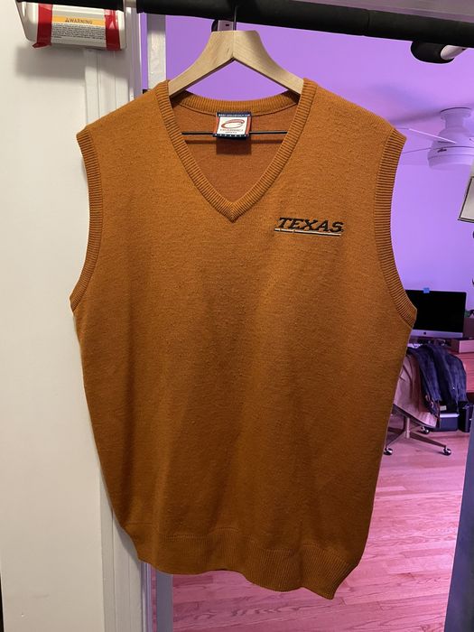 Vintage University of Texas Sweater Vest | Grailed
