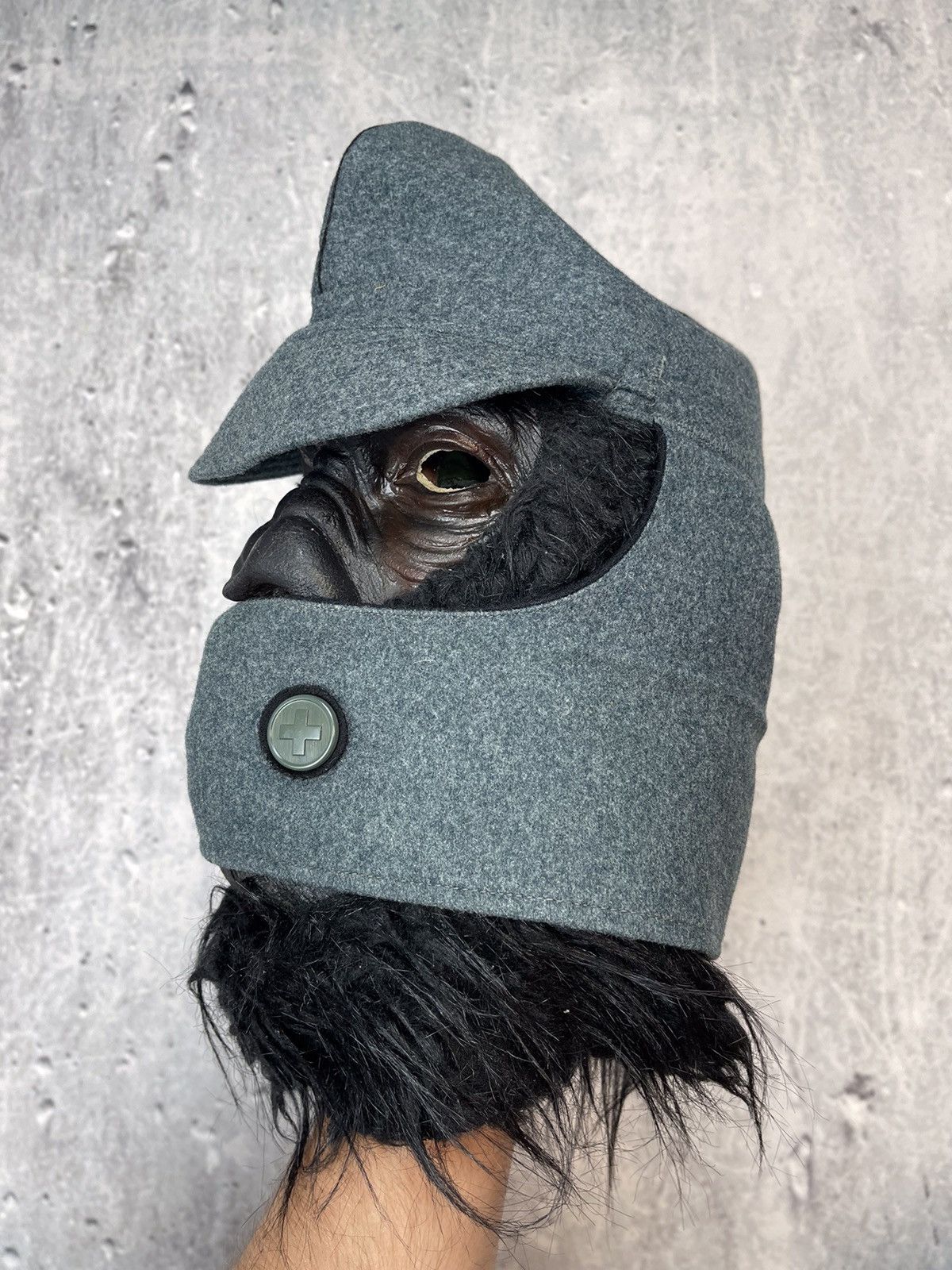 Vintage Futuristic mask Ninja hat 80s vintage Military style | Grailed