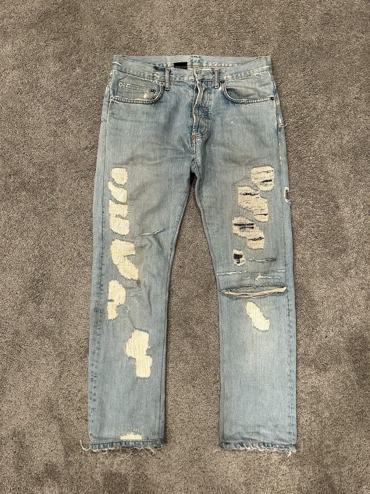 Dior SS06 Dior Homme Crash Denim | Grailed
