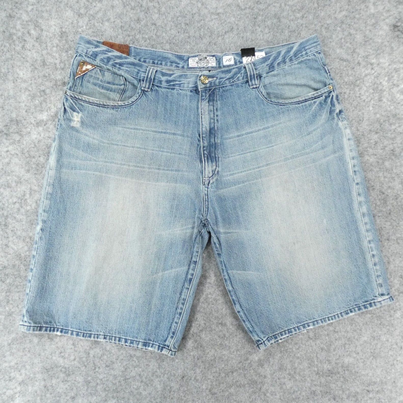 Akademiks Akademiks Shorts Mens 46 Denim Light Wash Baggy Streetwear ...