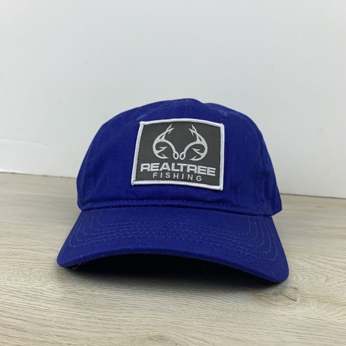 Realtree RealTree Fishing Hat Blue Adjustable Hat Adult Blue OSFA Adj ...