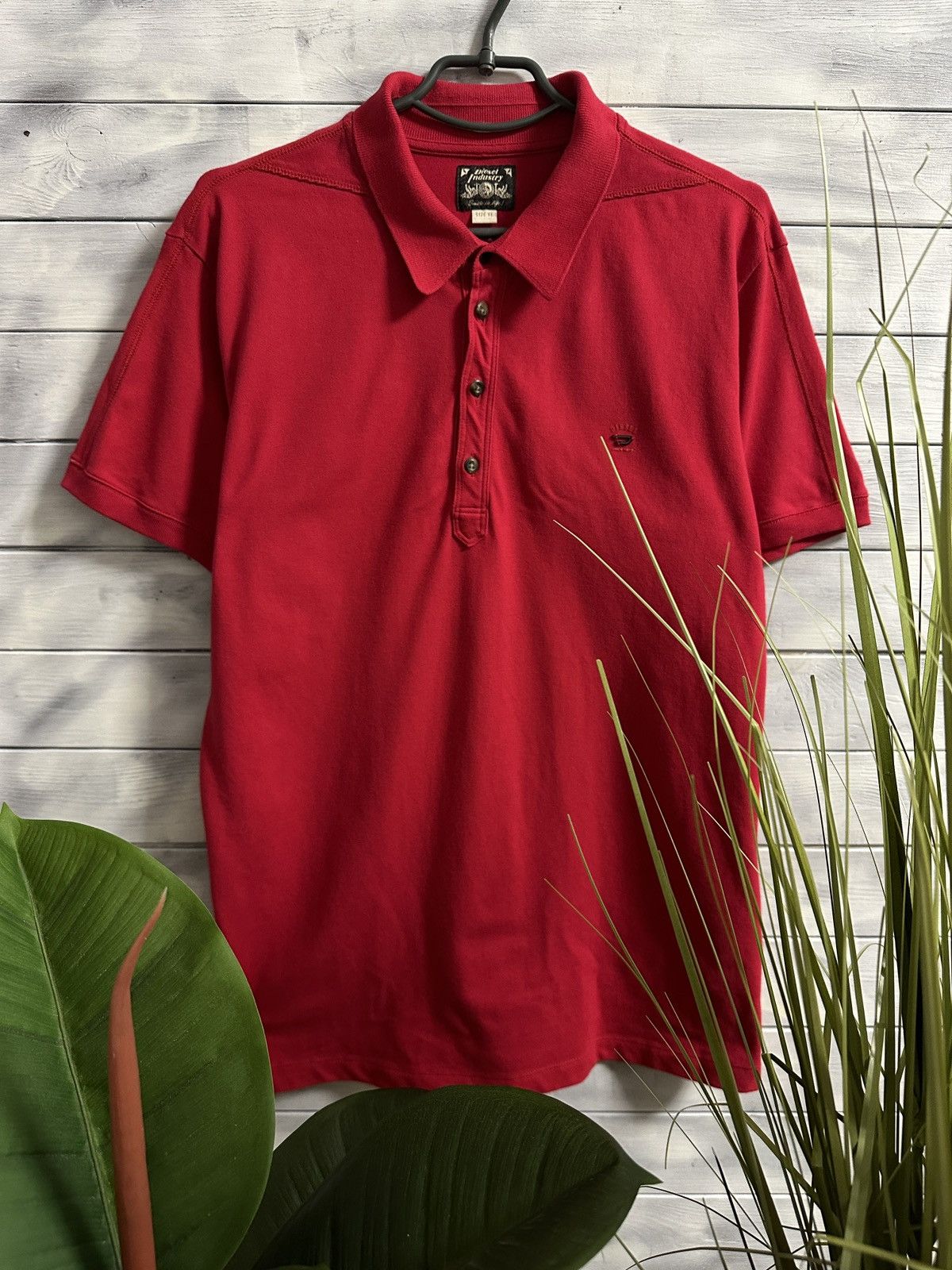 Diesel Rare Vintage Luxury Polo Diesel Industries Small Logo. | Grailed