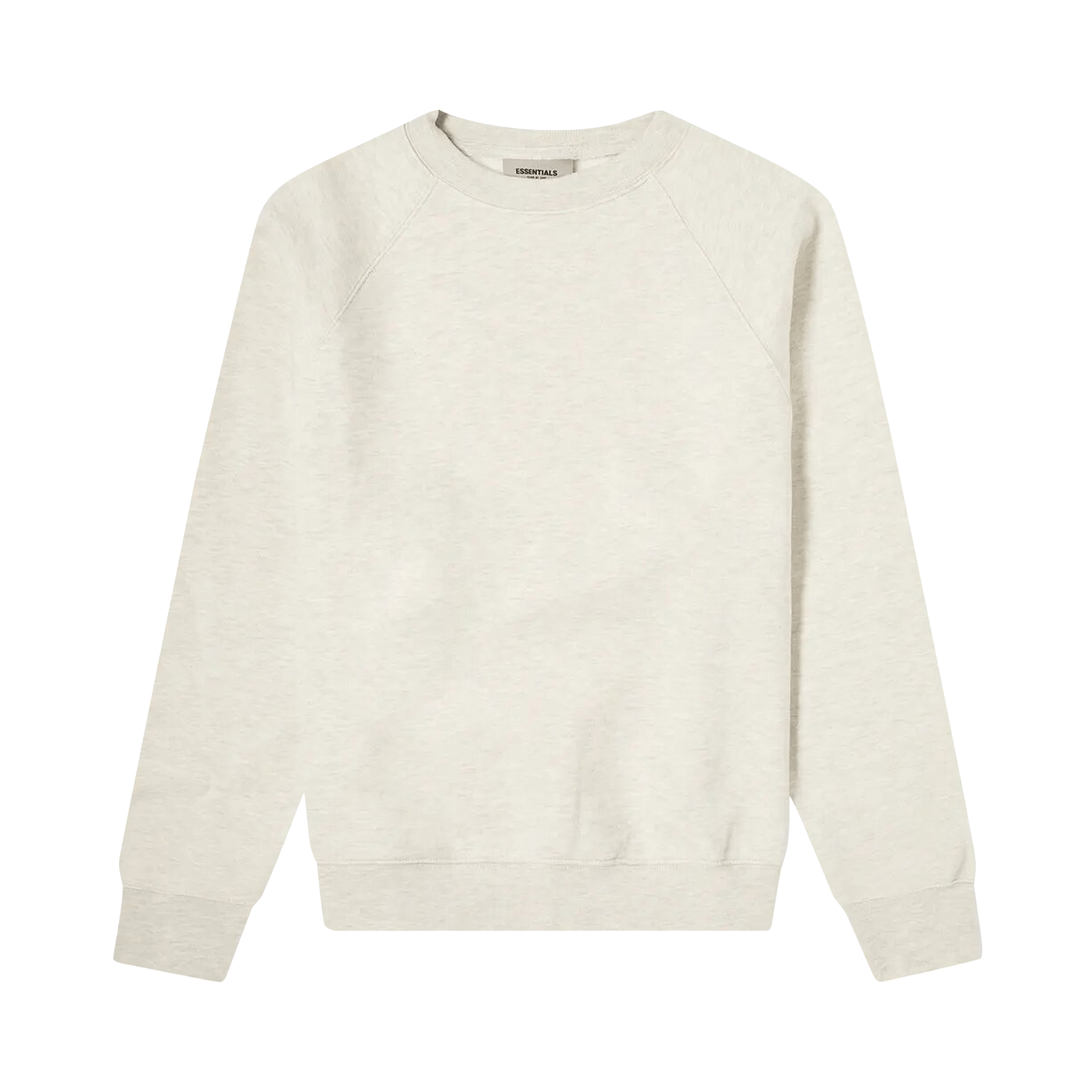 Fear of God Fear of God Essentials Crewneck Sweatshirt Light Heather ...