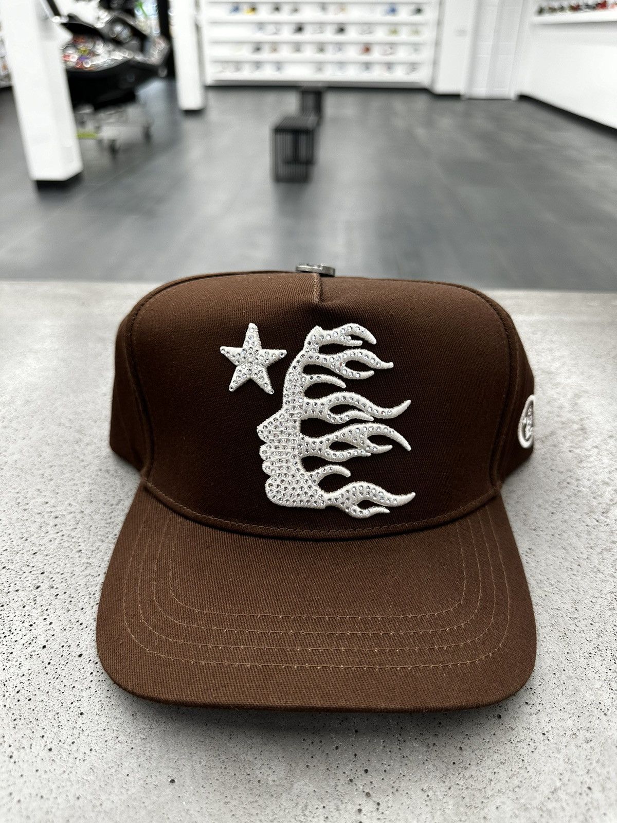 HELLSTAR Hellstar “OG Rhinestone” SnapBack Hat | Grailed