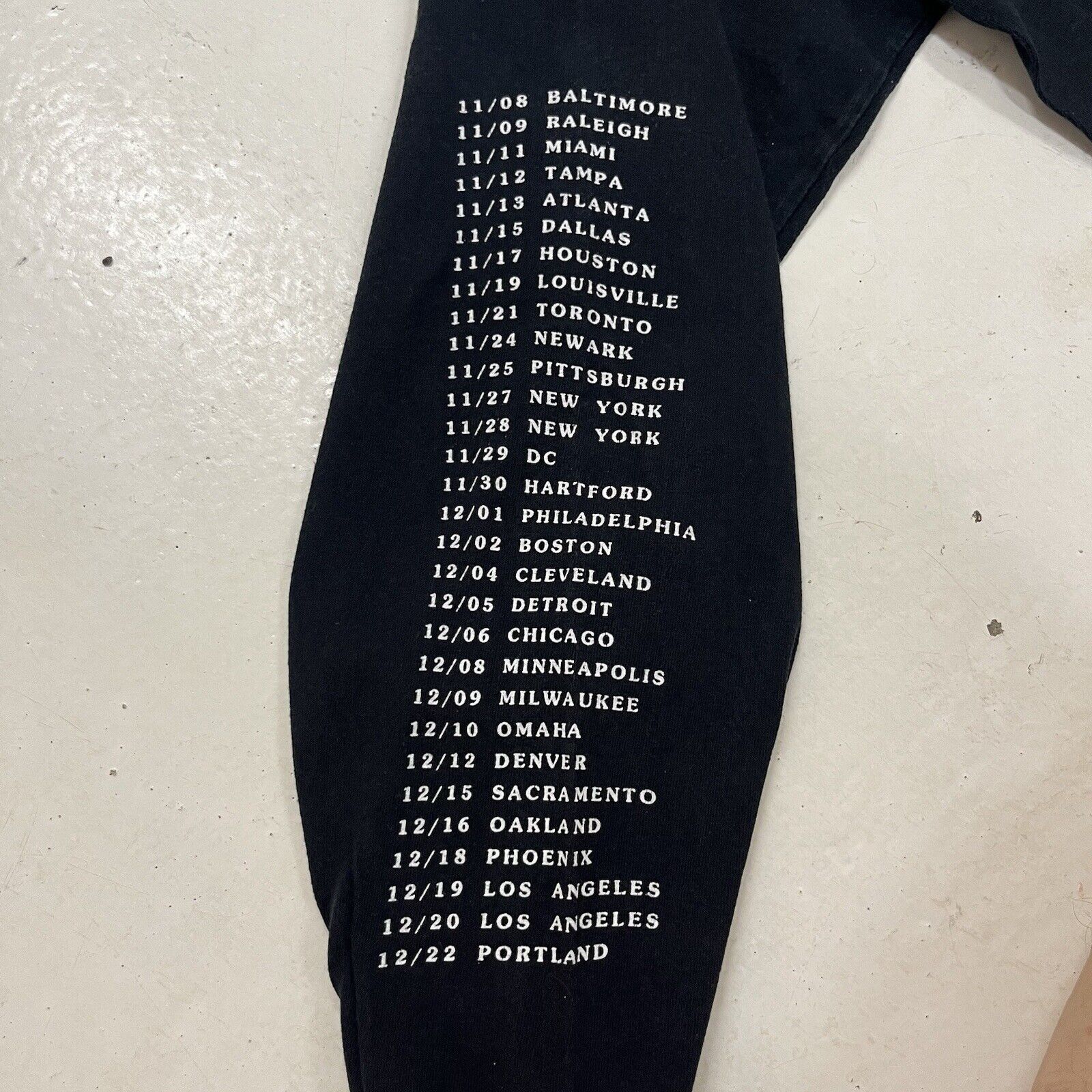 Travis Scott Travis Scott Astroworld Tour Merch Wish You Were Here Tee ...