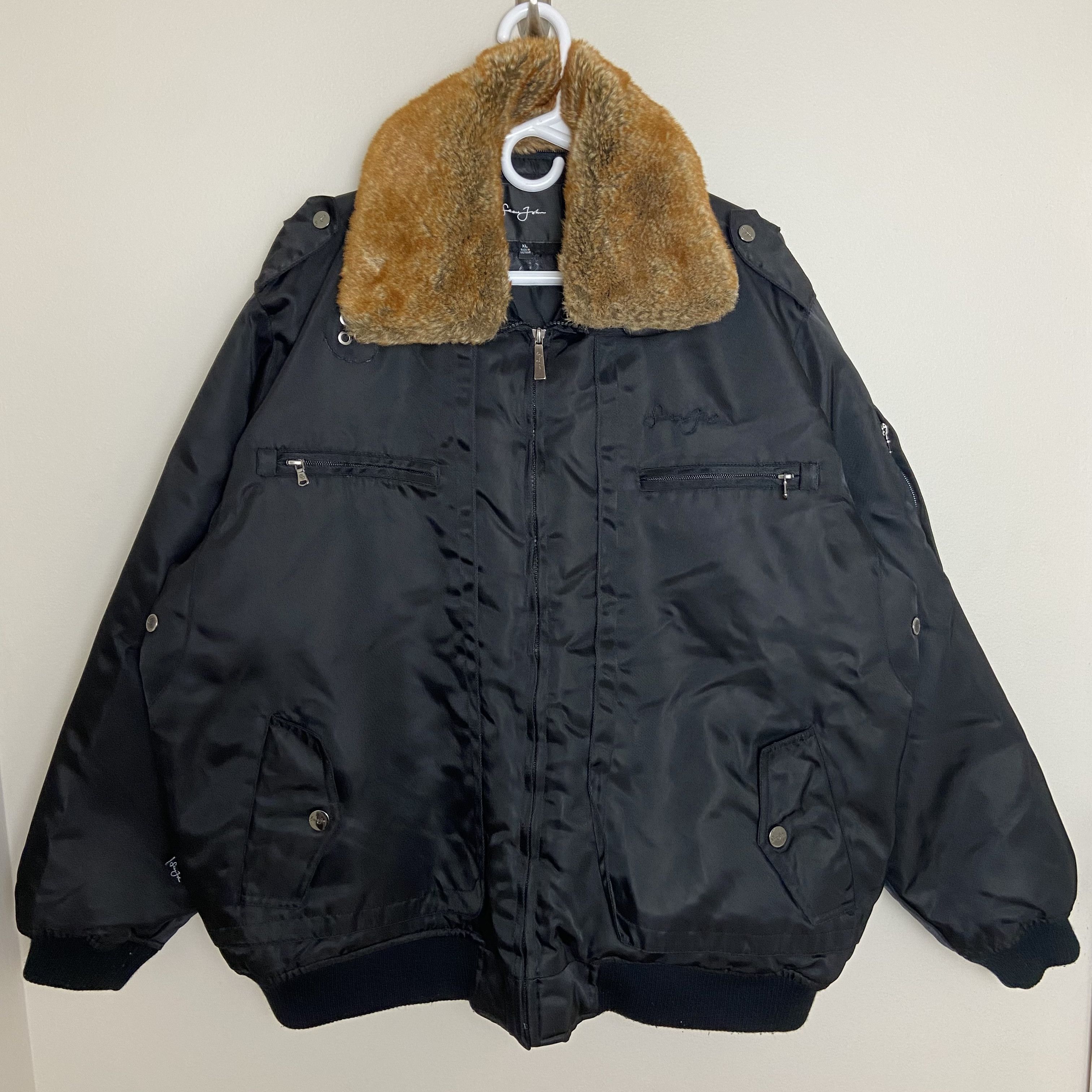 Sean John × Streetwear × Vintage Sean Jean Faux Fur Coat | Grailed