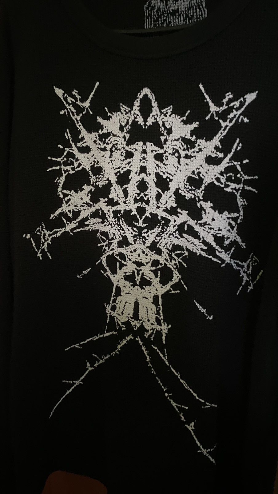 Ken Carson Ken Carson AGC Tour Merch Thermal Knit Longsleeve X SLEEVES ...