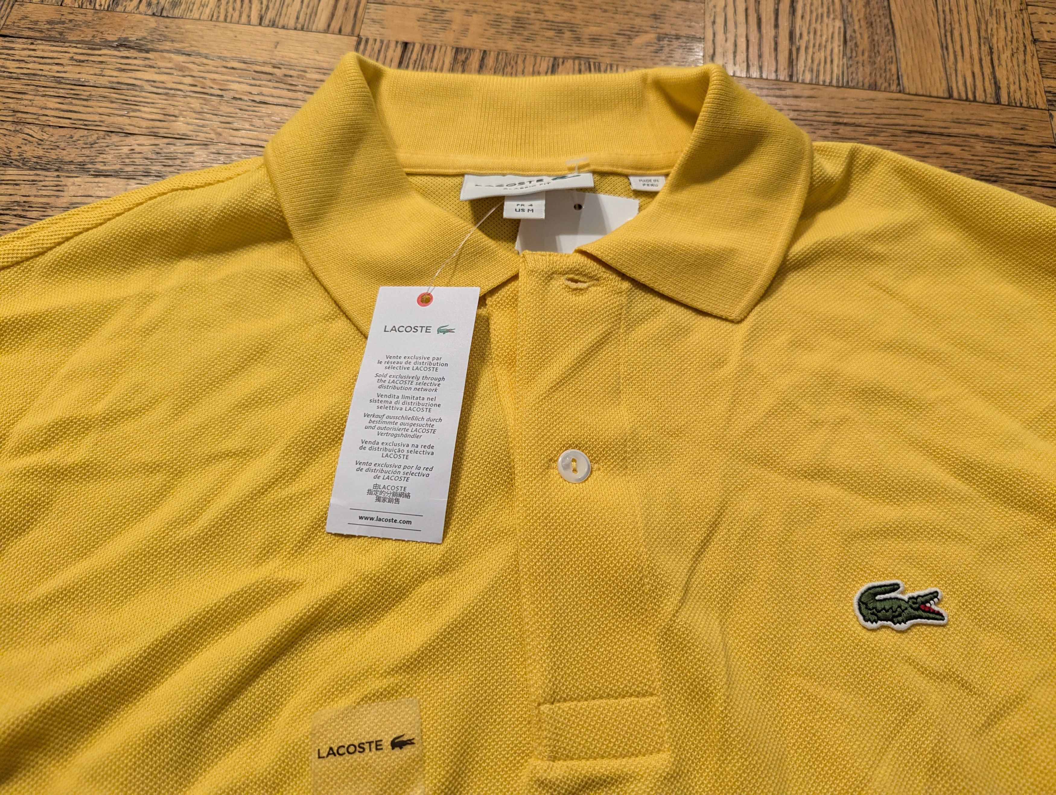 Lacoste Polo, new with tags | Grailed