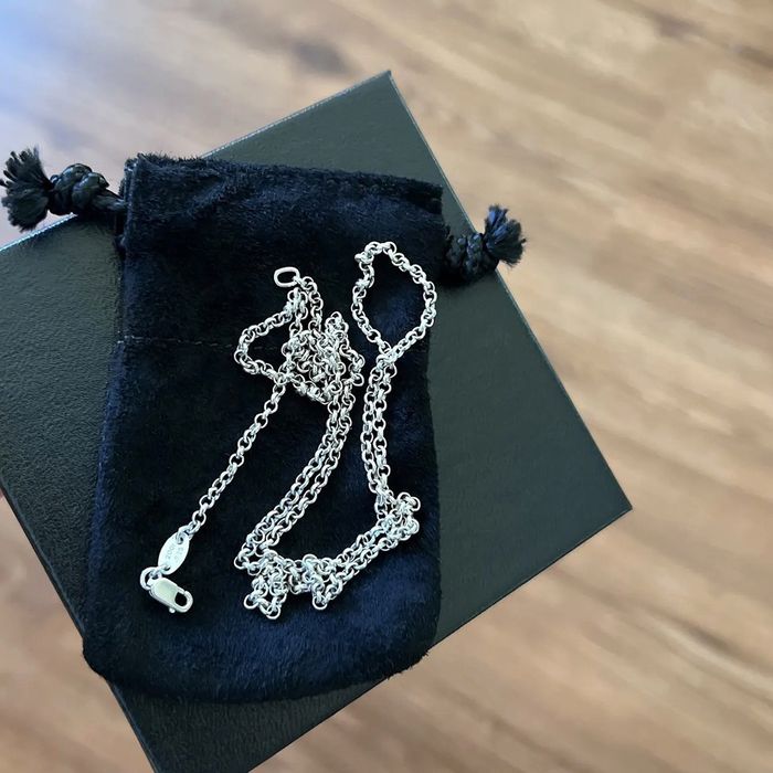 Chrome Hearts CHROME HEARTS ROLL CHAIN (NECK CHAIN) NECKLACE 24 INCHES ...