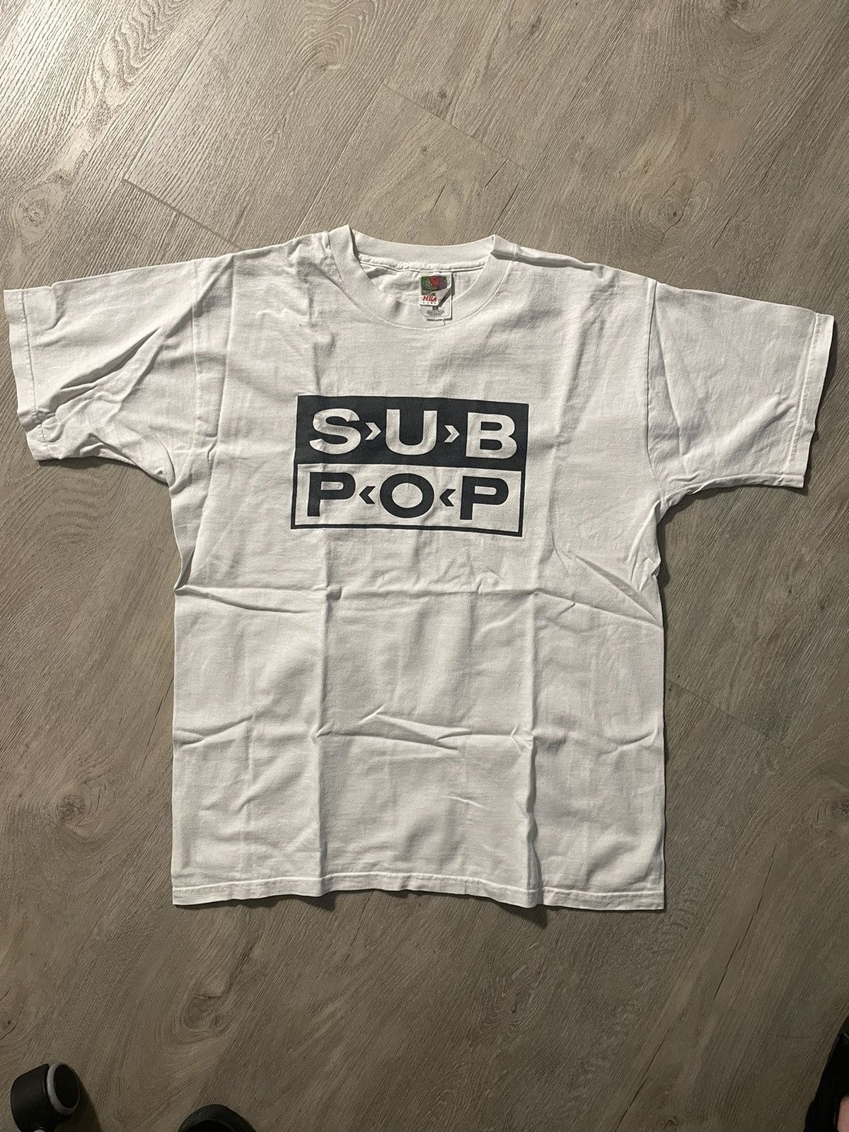 Band Tees × Streetwear × Vintage Sub Pop Logo Shirt | Grailed