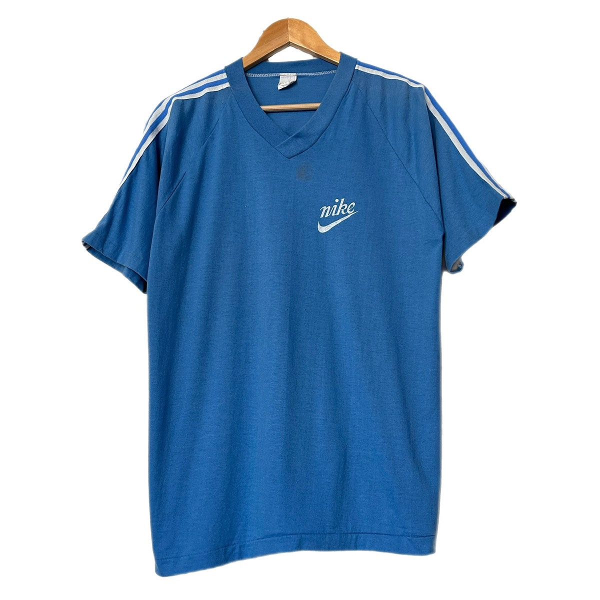 Streetwear × Vintage Nike 70s Bootleg Vintage V Neck | Grailed