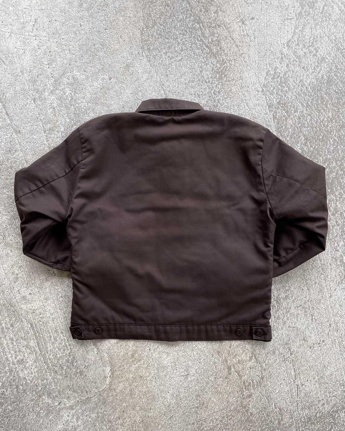 Vintage 1970s Double Pocket Mechanic Work Jacket Brown | Grailed