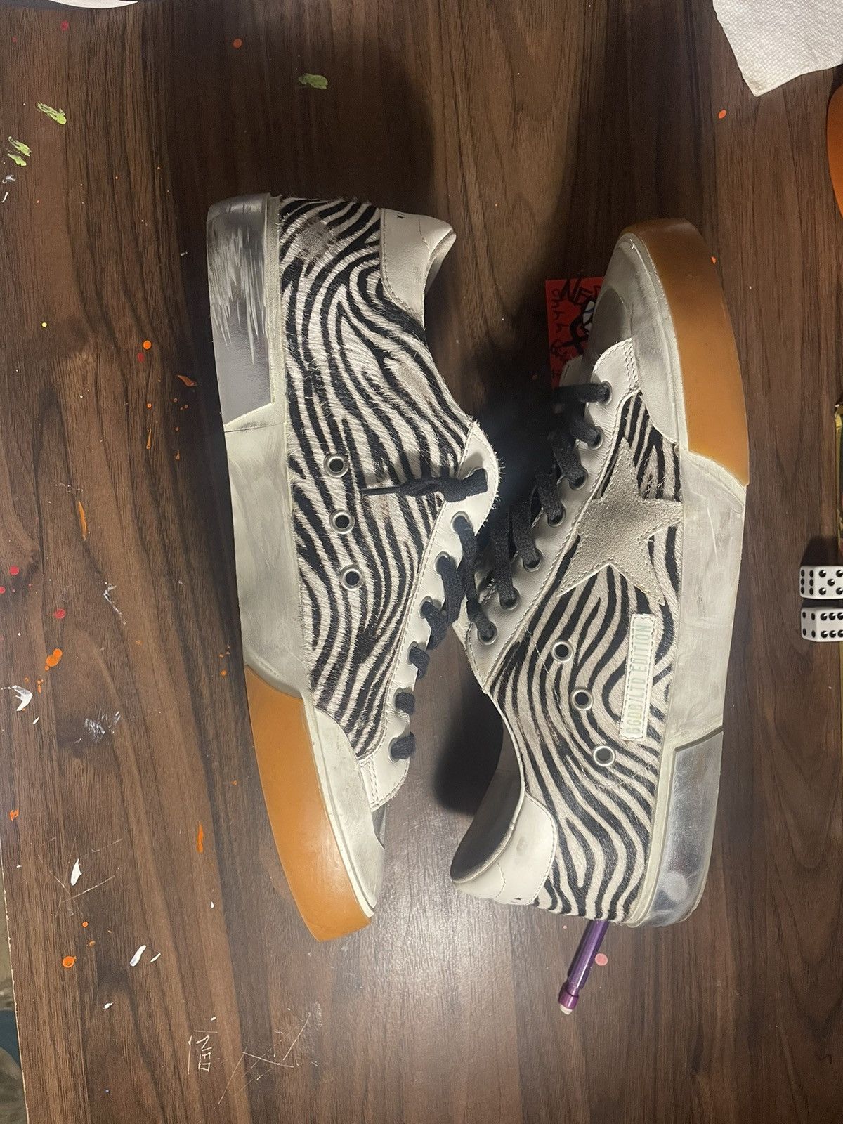 Golden Goose Golden Goose Zebra Limited Edition | Grailed