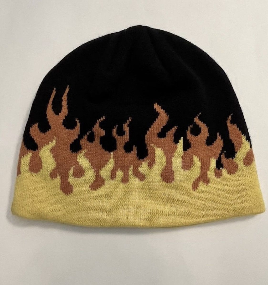 Vintage Vintage Inferno Fire Flame Beanie Hat Japan Style | Grailed