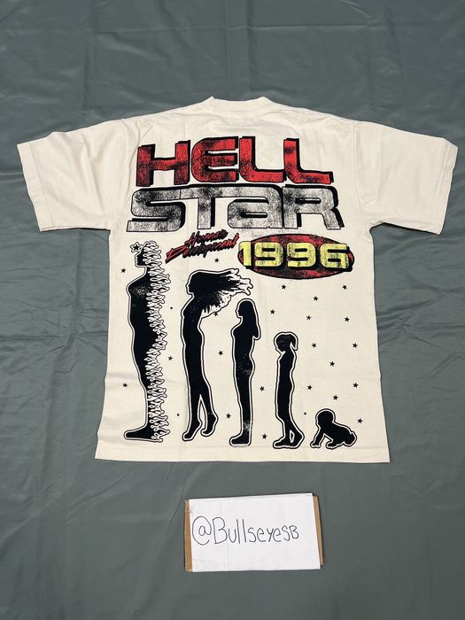 HELLSTAR Hellstar Tour Logo Human Development T-Shirt | Grailed