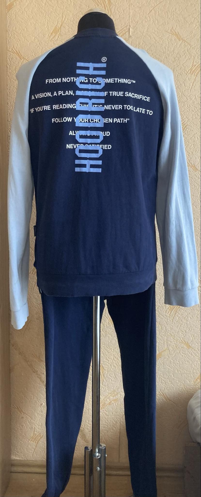Hood Rich Piece Of Shit × Streetwear Hoodrich tracksuit set size L ...