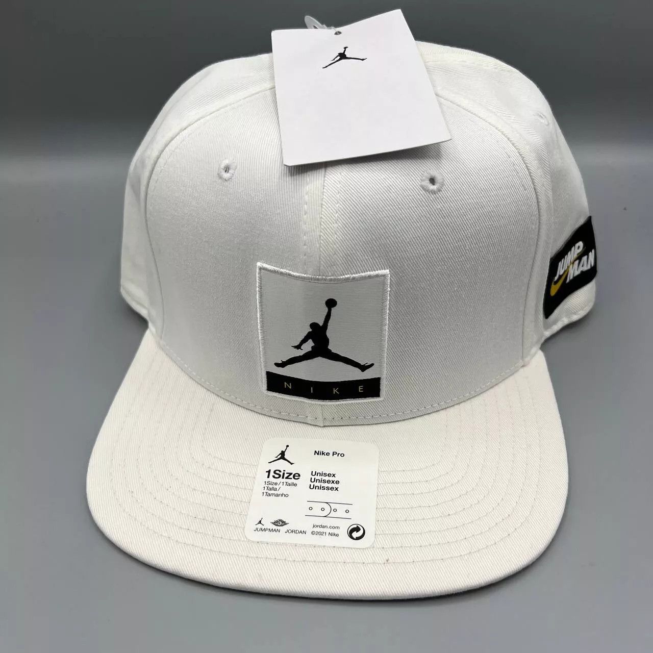 Jordan Brand Air Jordan Hat Men White Nike Pro Jumpman Snap Back Cap ...