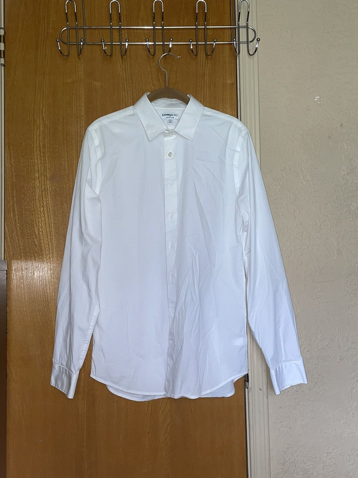 Express White button up | Grailed