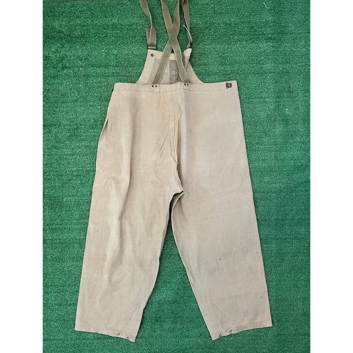 Vintage Vintage WWII 1940s Cotton & Wool US Army Tanker Overalls 40s ...