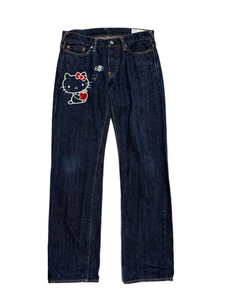 Evisu Evisu x Hello Kitty Seagull Jean | Grailed
