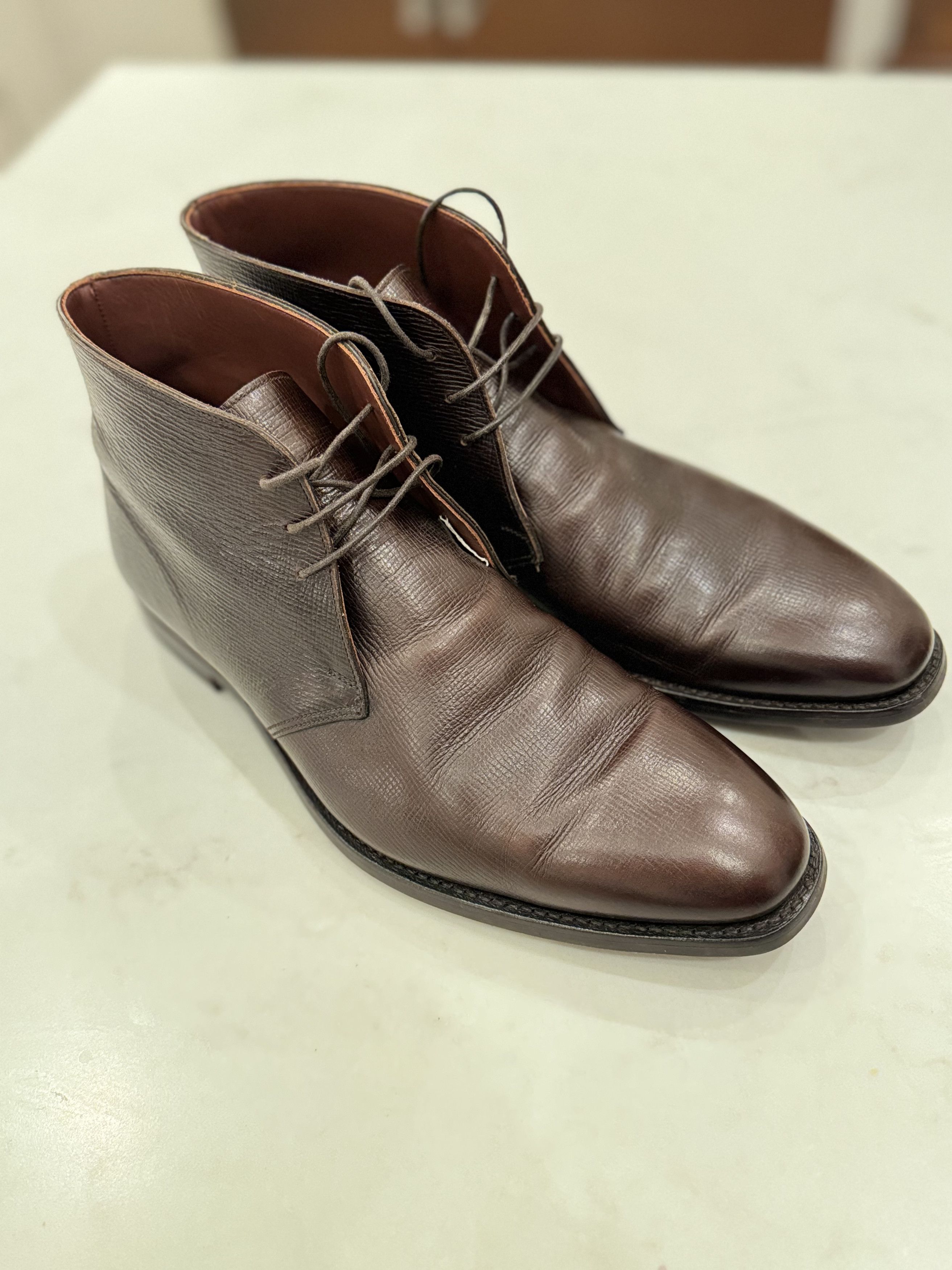 Crockett & Jones Crockett & Jones 9.5 Kew Chukka Boots Hand Grade ...