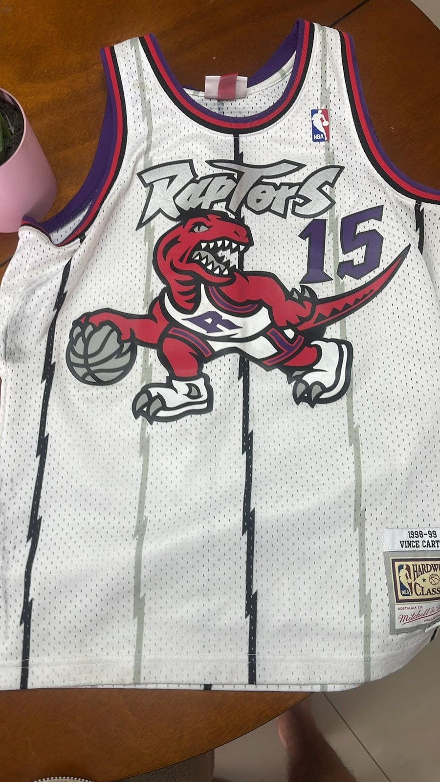 Mitchell & Ness × Playboi Carti Raptors Jersey Vince Carter (Playboi ...