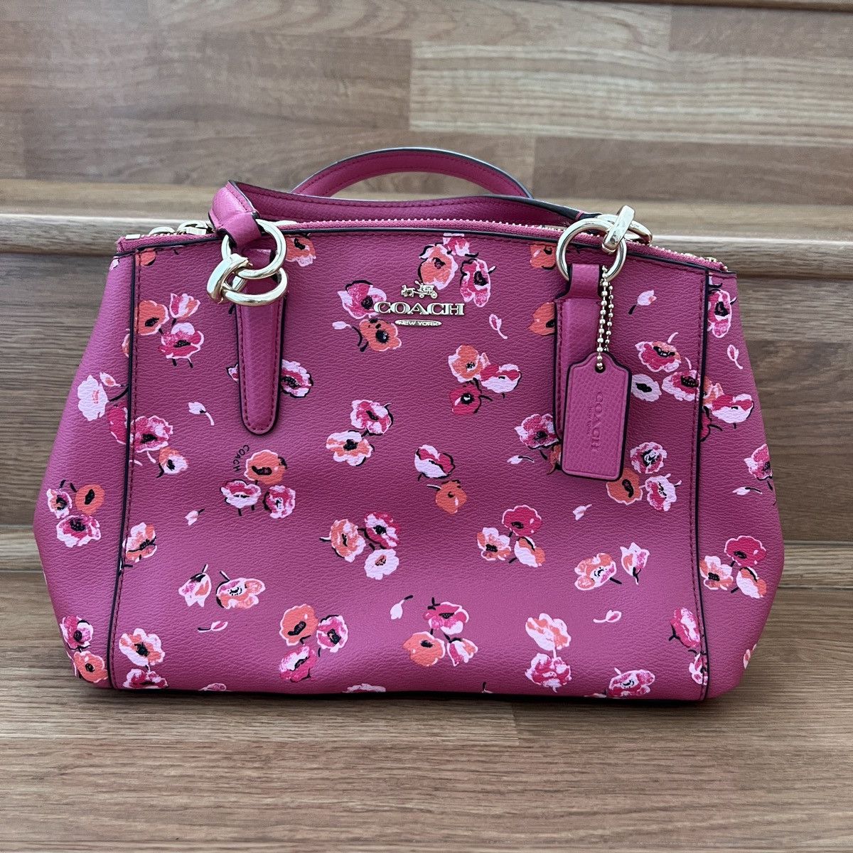 Coach Coach Small Wildflower Mini Christie Carryall Satchel | Grailed